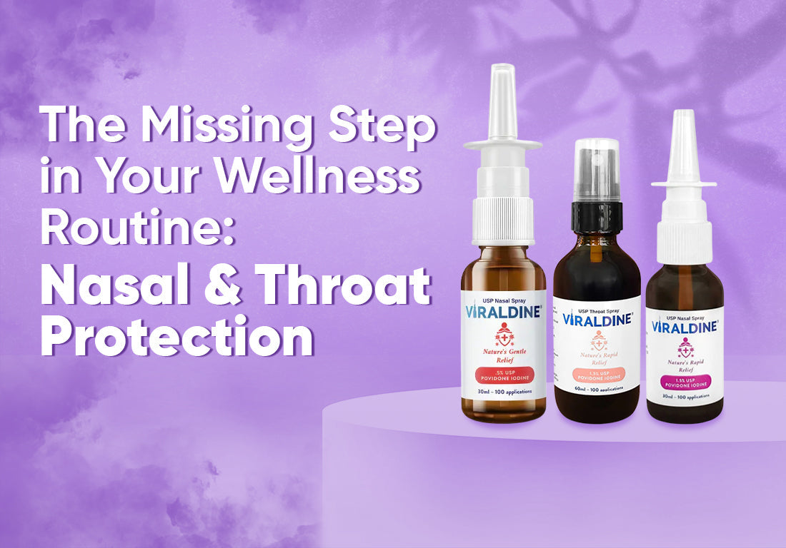 The Missing Step in Wellness: Nasal & Throat Protection – Viraldine