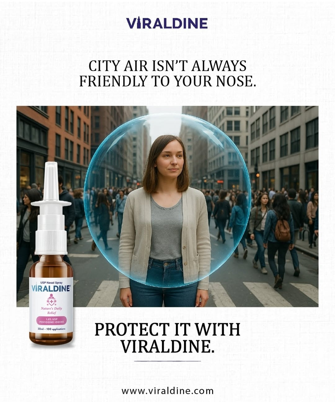 Viraldine | Trusted Povidone-Iodine Nasal Sprays & Throat Care